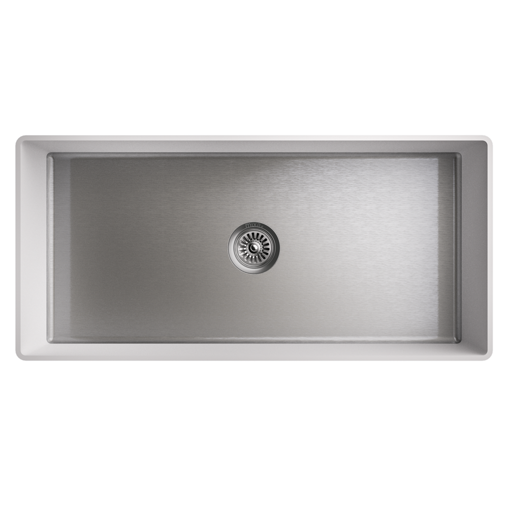 MIXA Einbauspüle aus Mineralwerkstoff